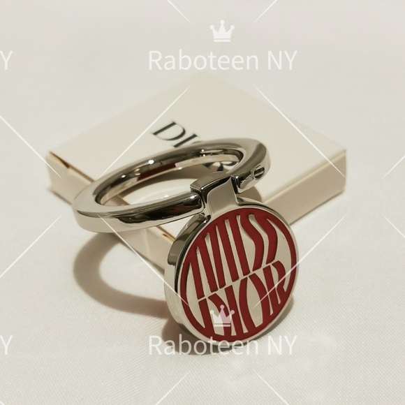 Dior | Accessories | Miss Dior Silver Pink Phone Ring Phone Socket ...